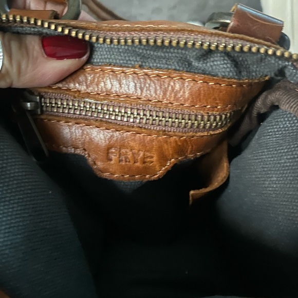 Frye | Bags | Frye Brooke Speedy Satchel Brown Leather Bag | Poshmark